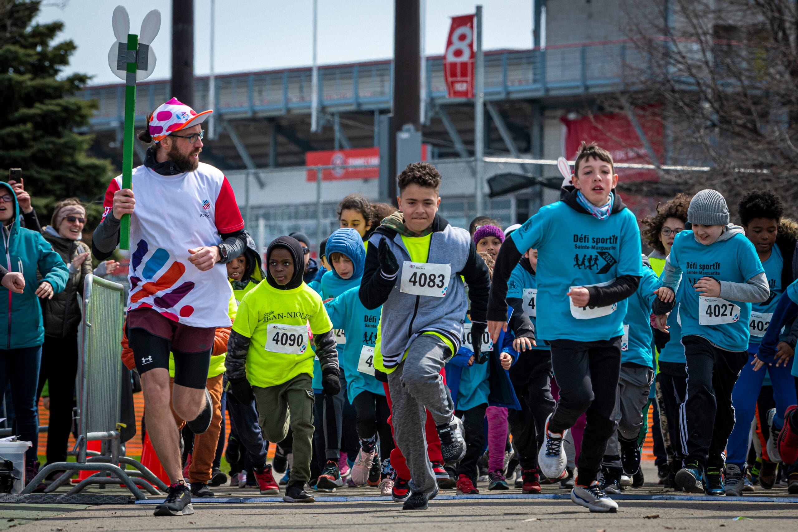 Jour 1 : le mini-marathon pour lancer le 40e Défi sportif AlterGo!